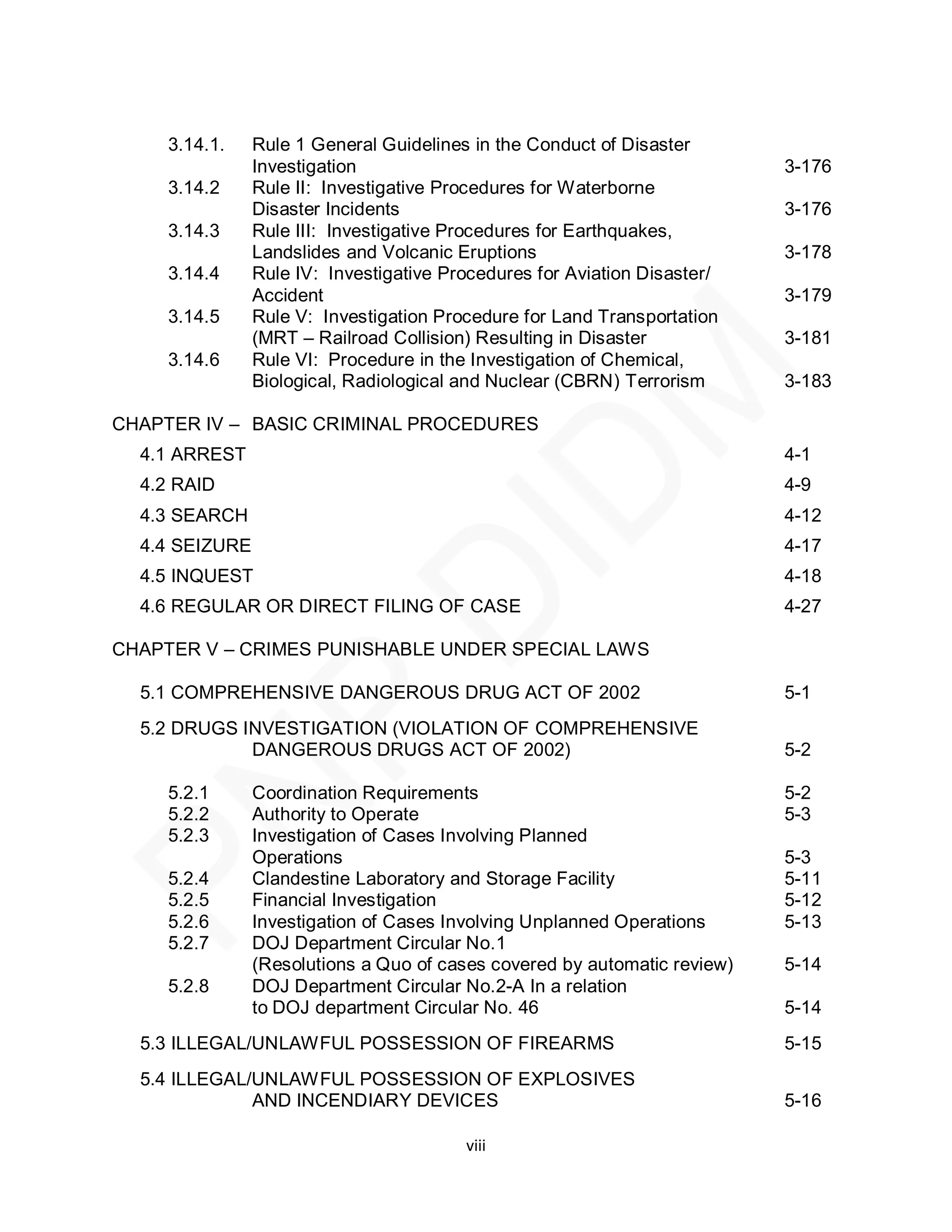 Criminal investigation manual | PDF