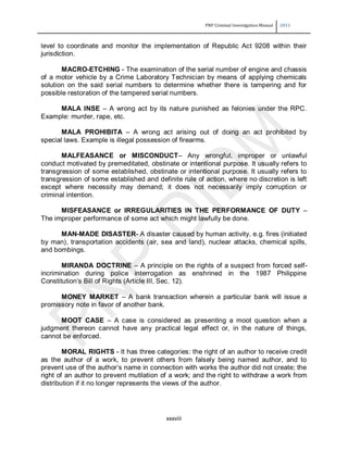 Criminal investigation manual | PDF