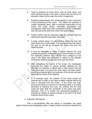 Criminal investigation manual | PDF