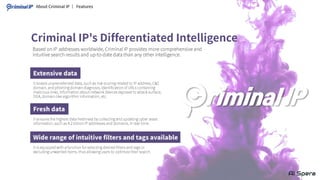 Criminal IP - Threat Intelligence Search Engine | PPT
