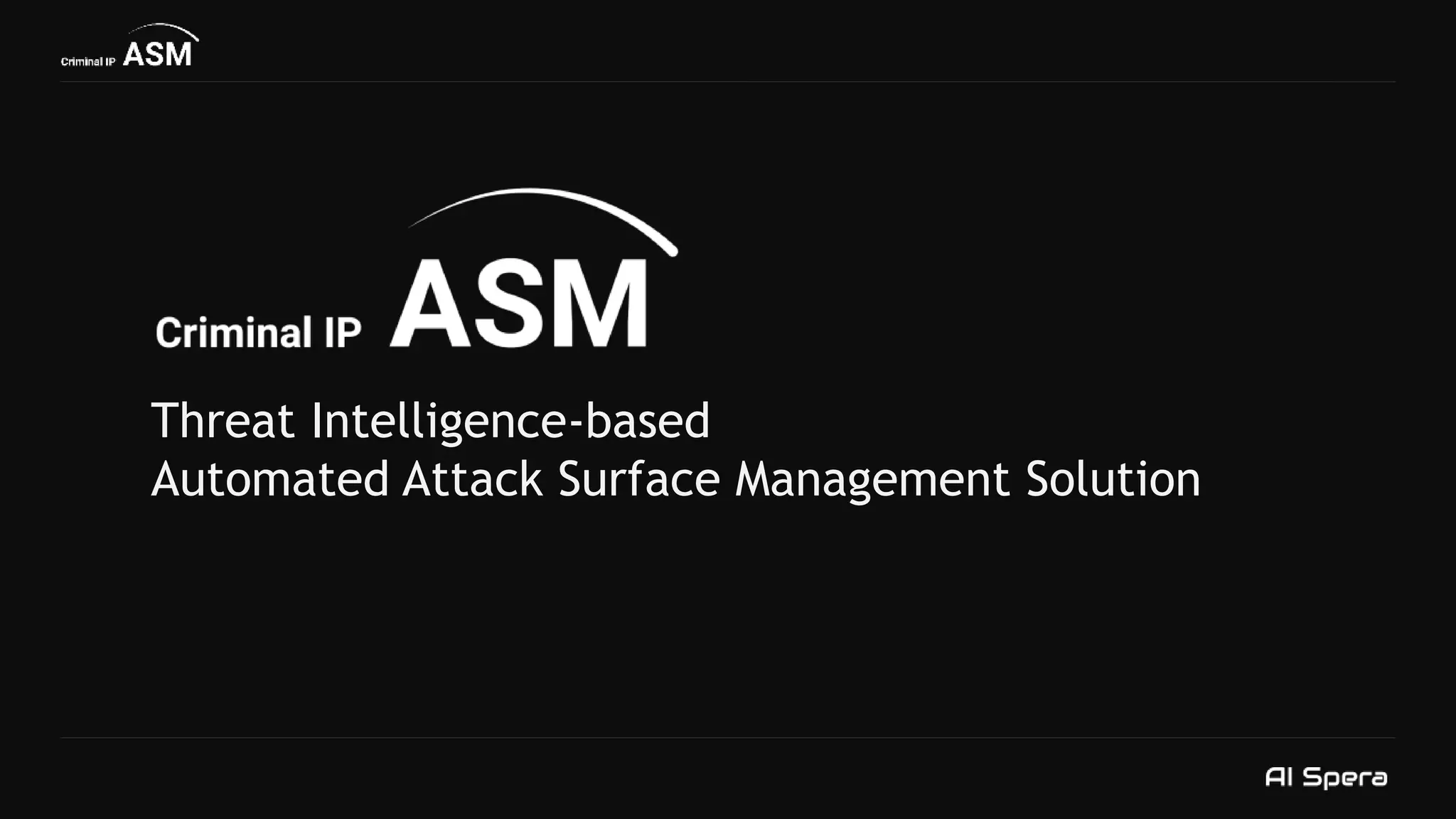 Criminal IP ASM | Threat Intelligence-based Automated Attack Surface ...