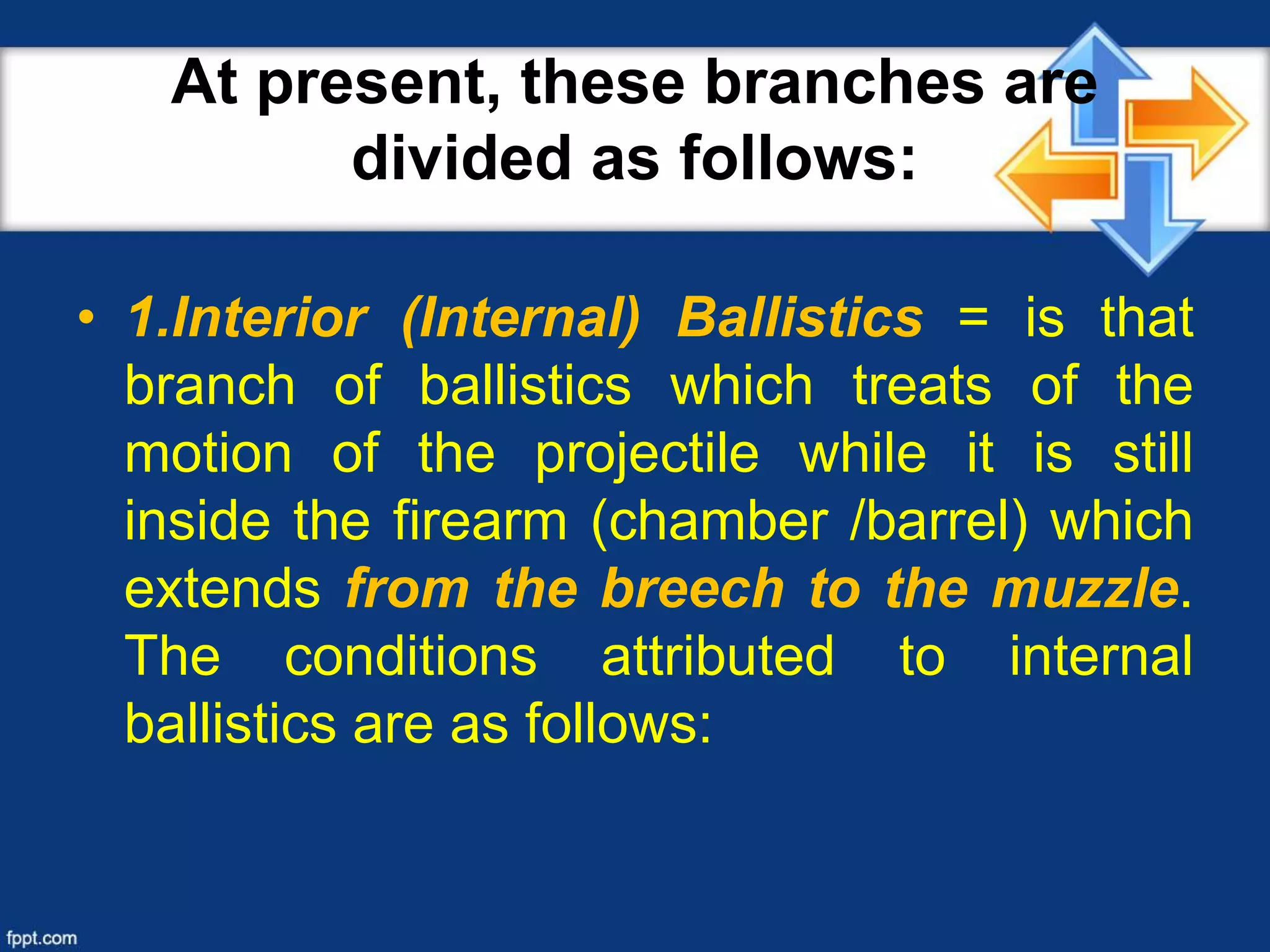 CRIMINALISTICS 3 BALLISTICS.pptx