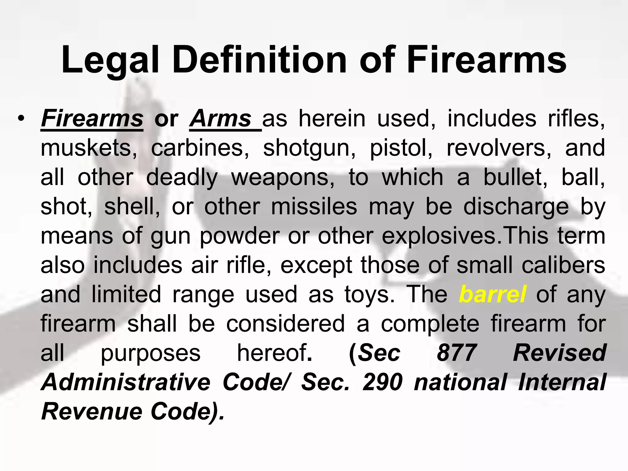 CRIMINALISTICS 3 BALLISTICS.pptx