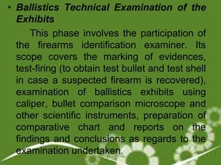 CRIMINALISTICS 3 BALLISTICS.pptx