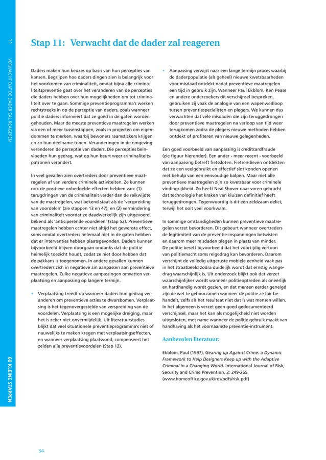 Criminaliteitsanalyse in 60 stappen | PDF