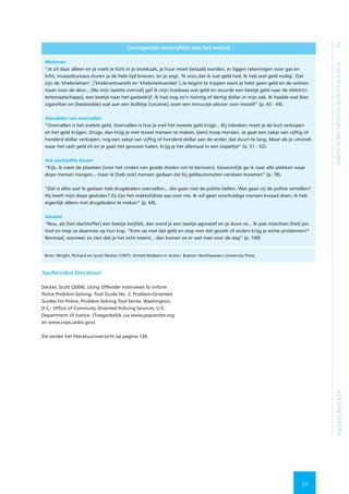 Criminaliteitsanalyse in 60 stappen | PDF