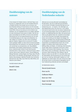 Criminaliteitsanalyse in 60 stappen | PDF