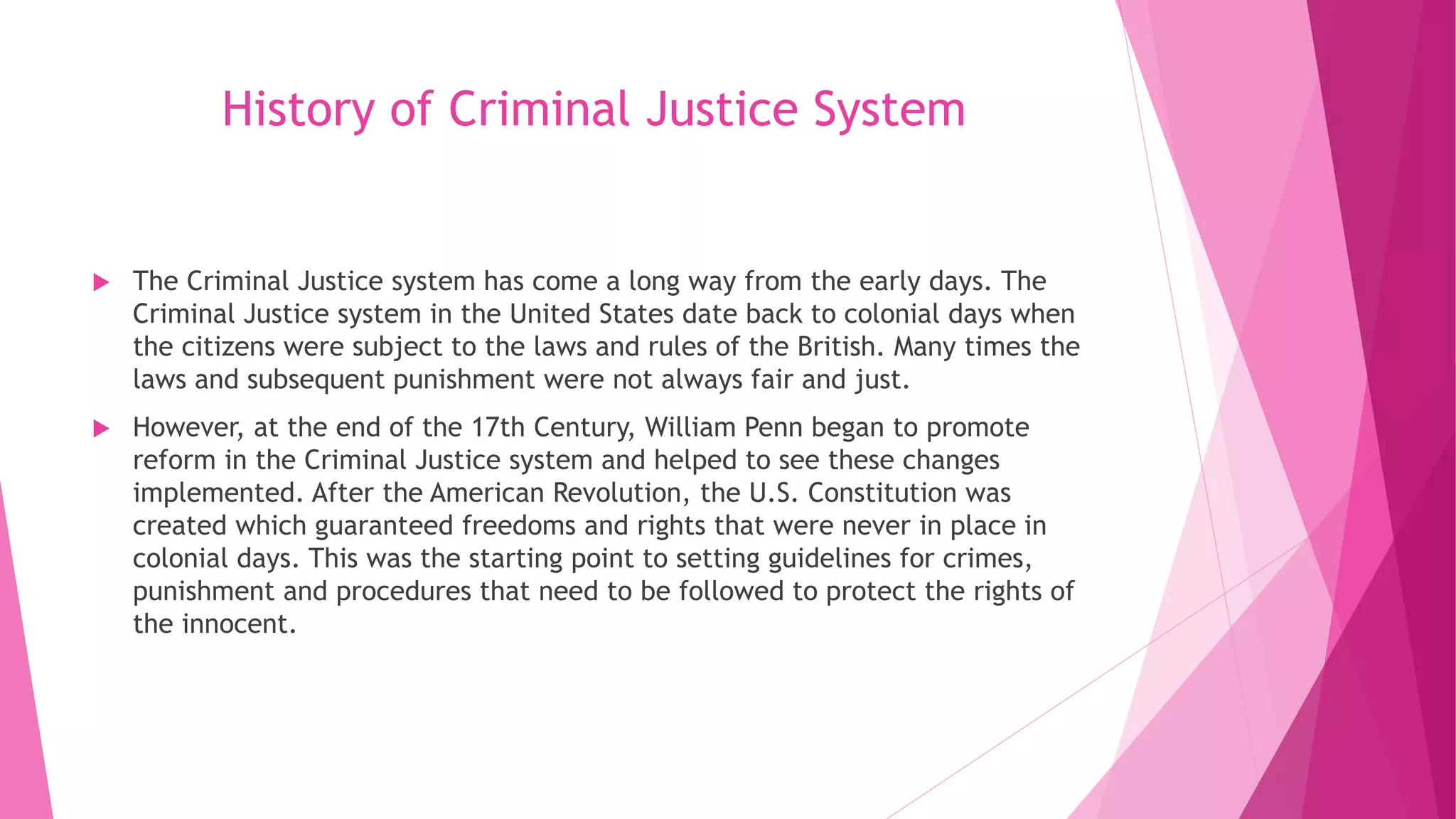 Criminal justice | PPT