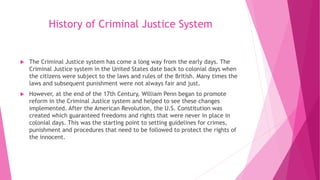 Criminal justice | PPT