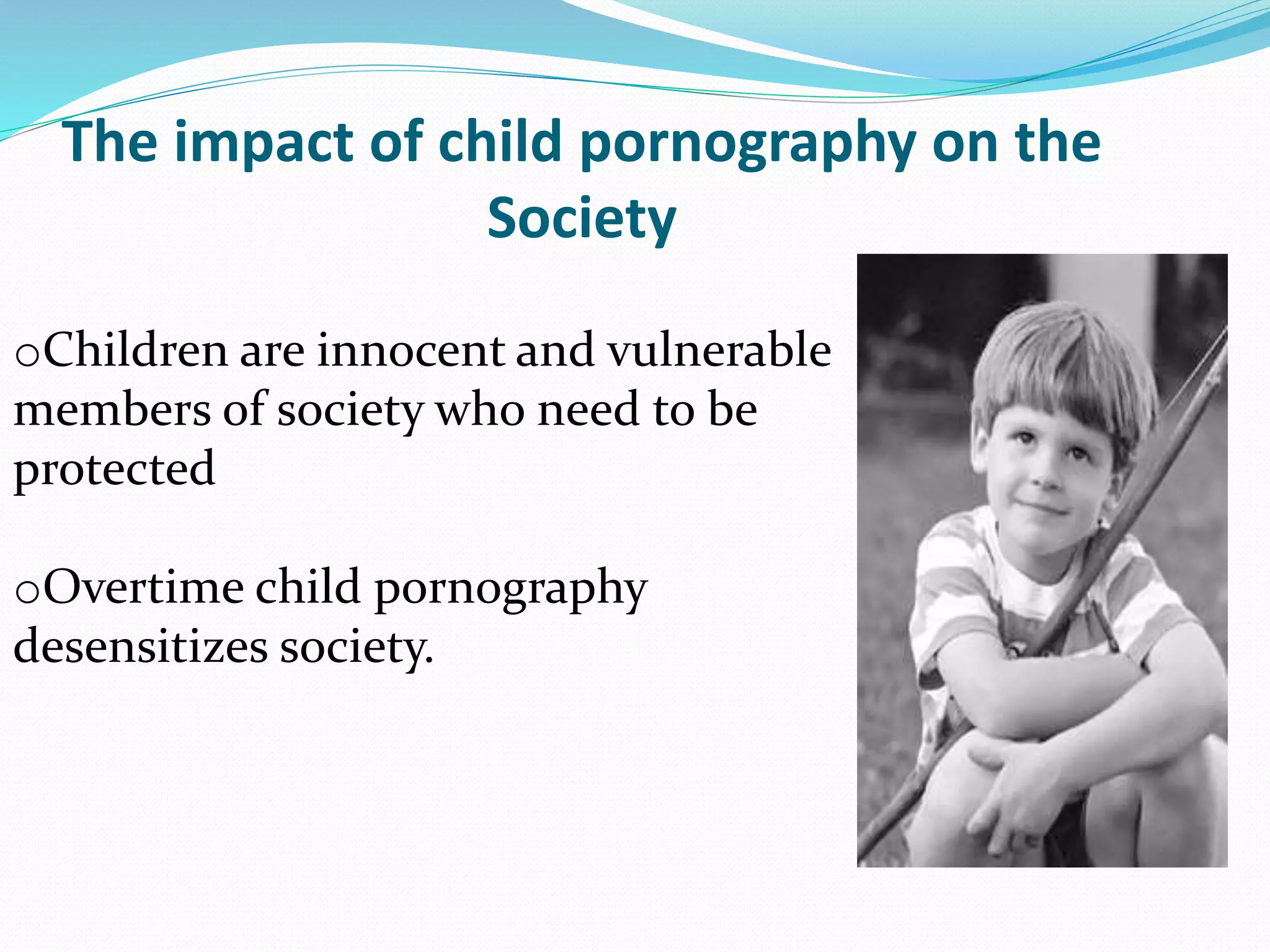 Criminal justice against child pornography | PPTX