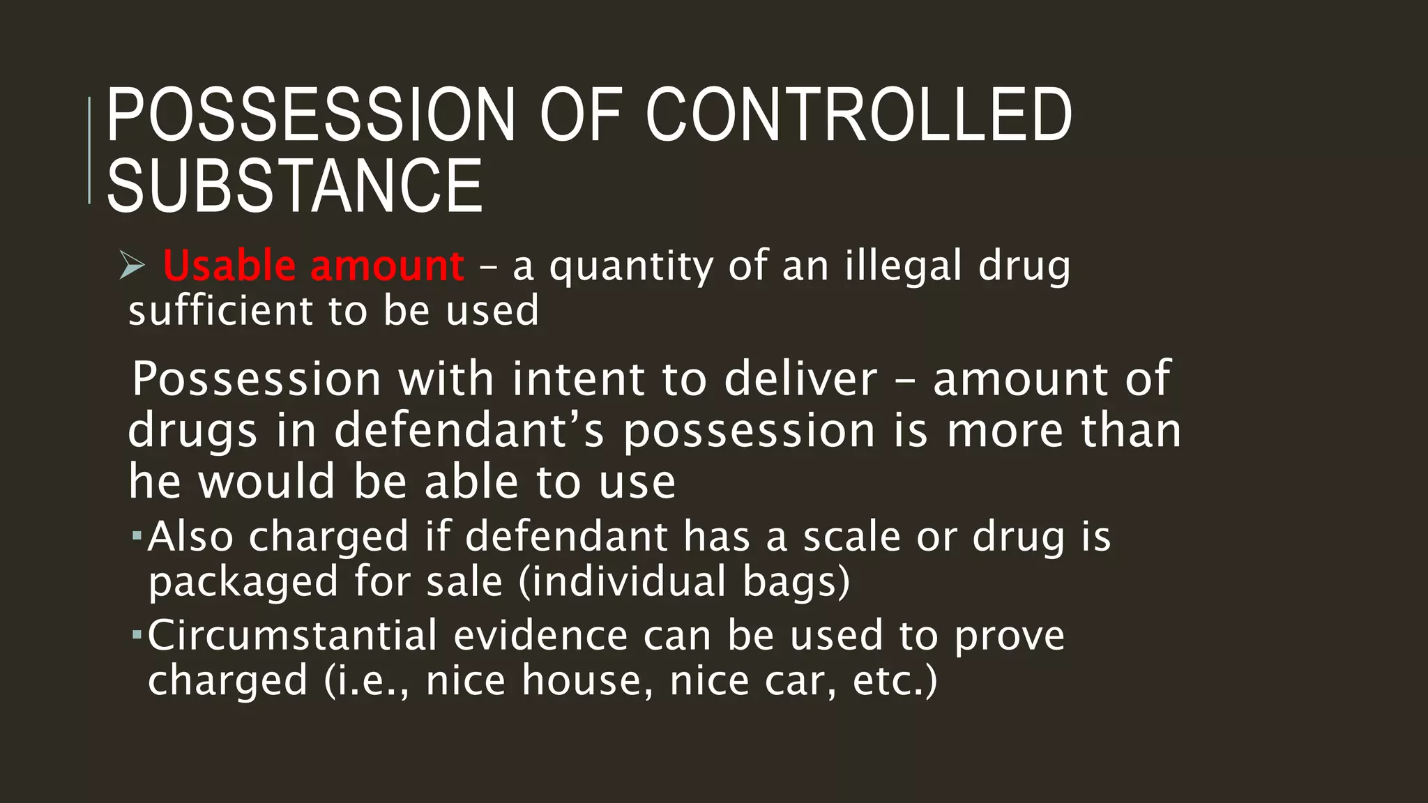 Criminal justice and drug offenses | PPTX