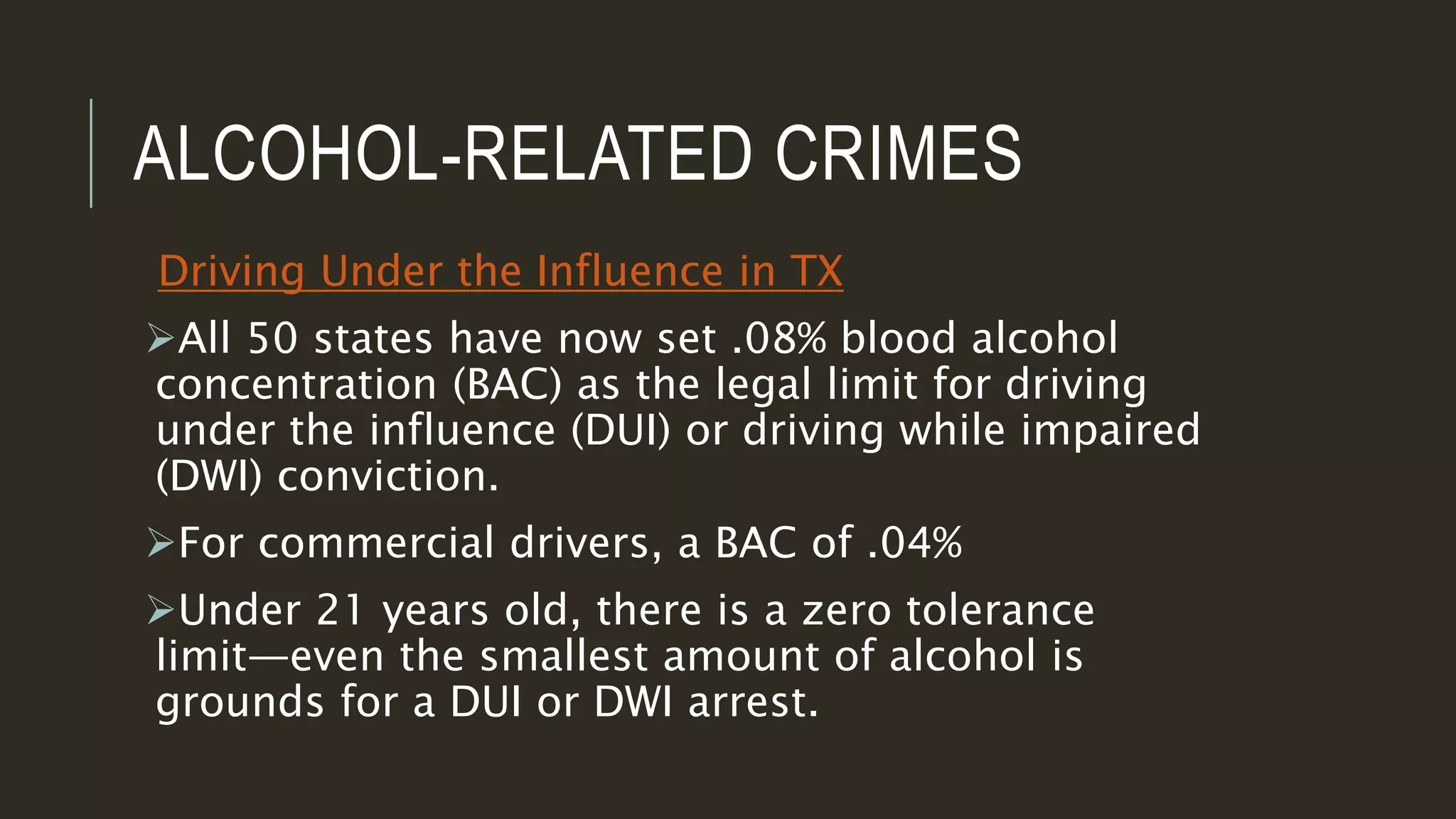 Criminal justice and drug offenses | PPTX