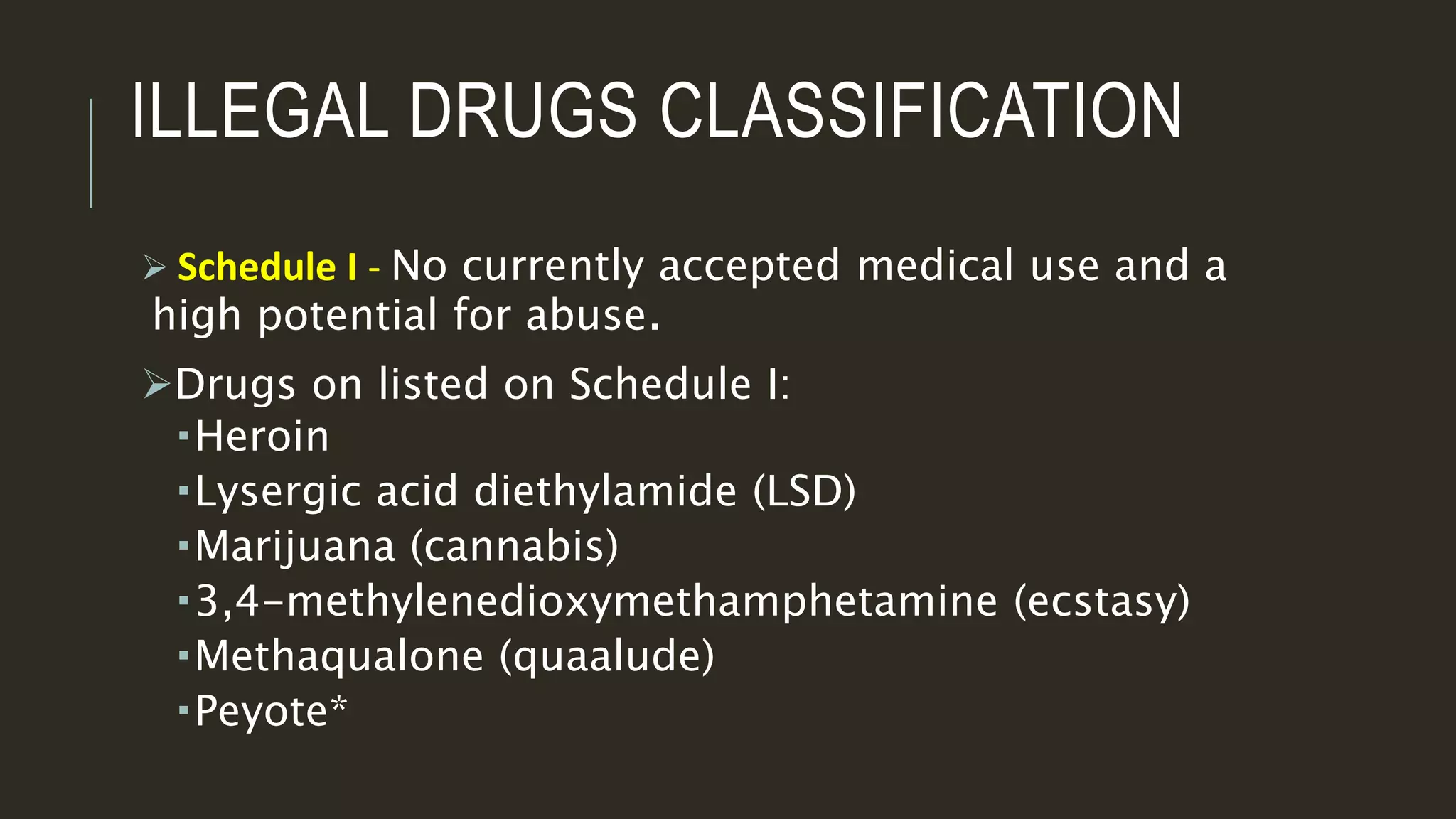 Criminal justice and drug offenses | PPTX