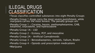 Criminal justice and drug offenses | PPTX