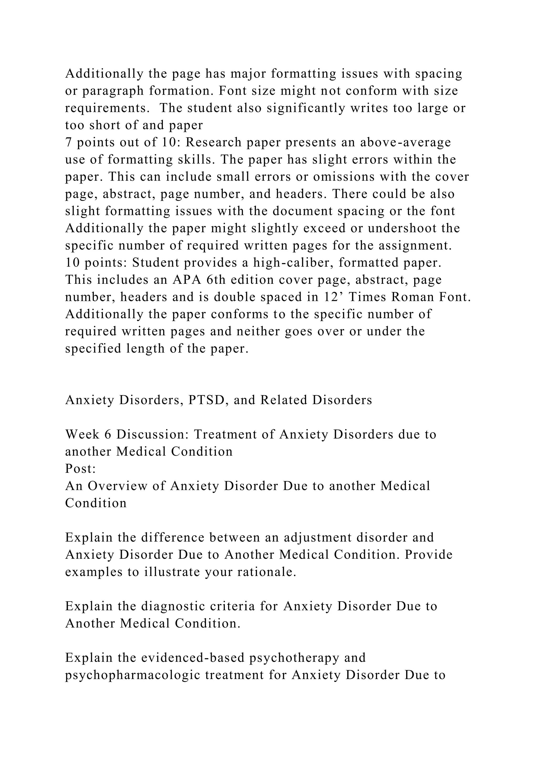 Criminal Justice Formal Written Paper RubricQuality of Respons.docx