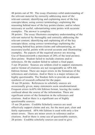 Criminal Justice Formal Written Paper RubricQuality of Respons.docx