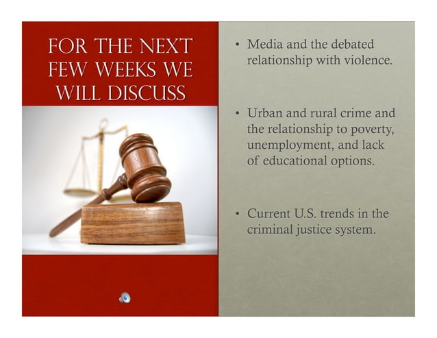 Criminal justice introductory power point(1) | PDF