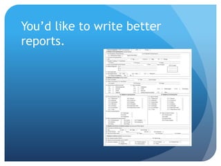 Criminal Justice Report Writing | PPT