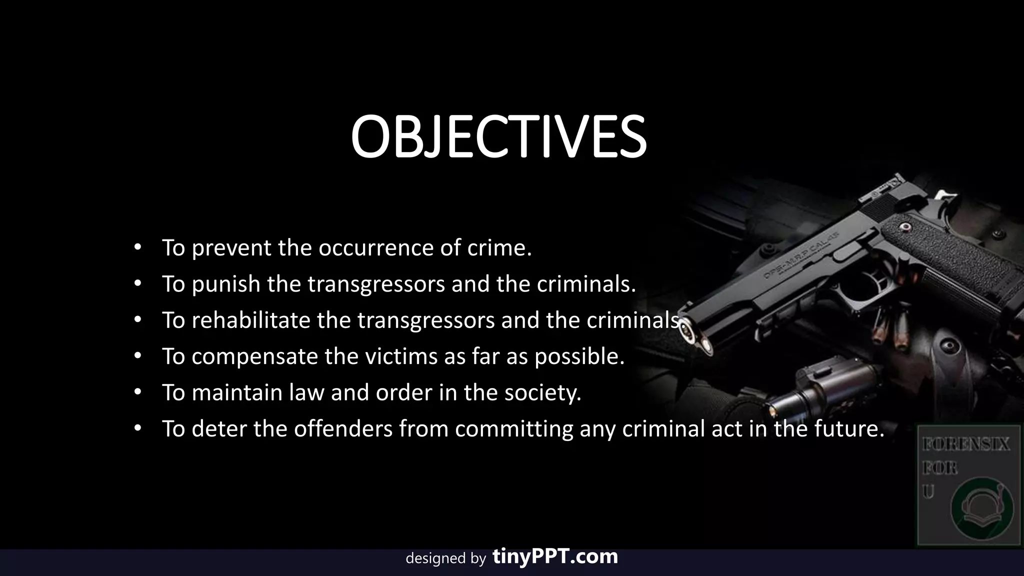 Criminal justice system | PPTX