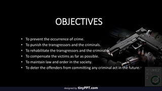 Criminal justice system | PPTX