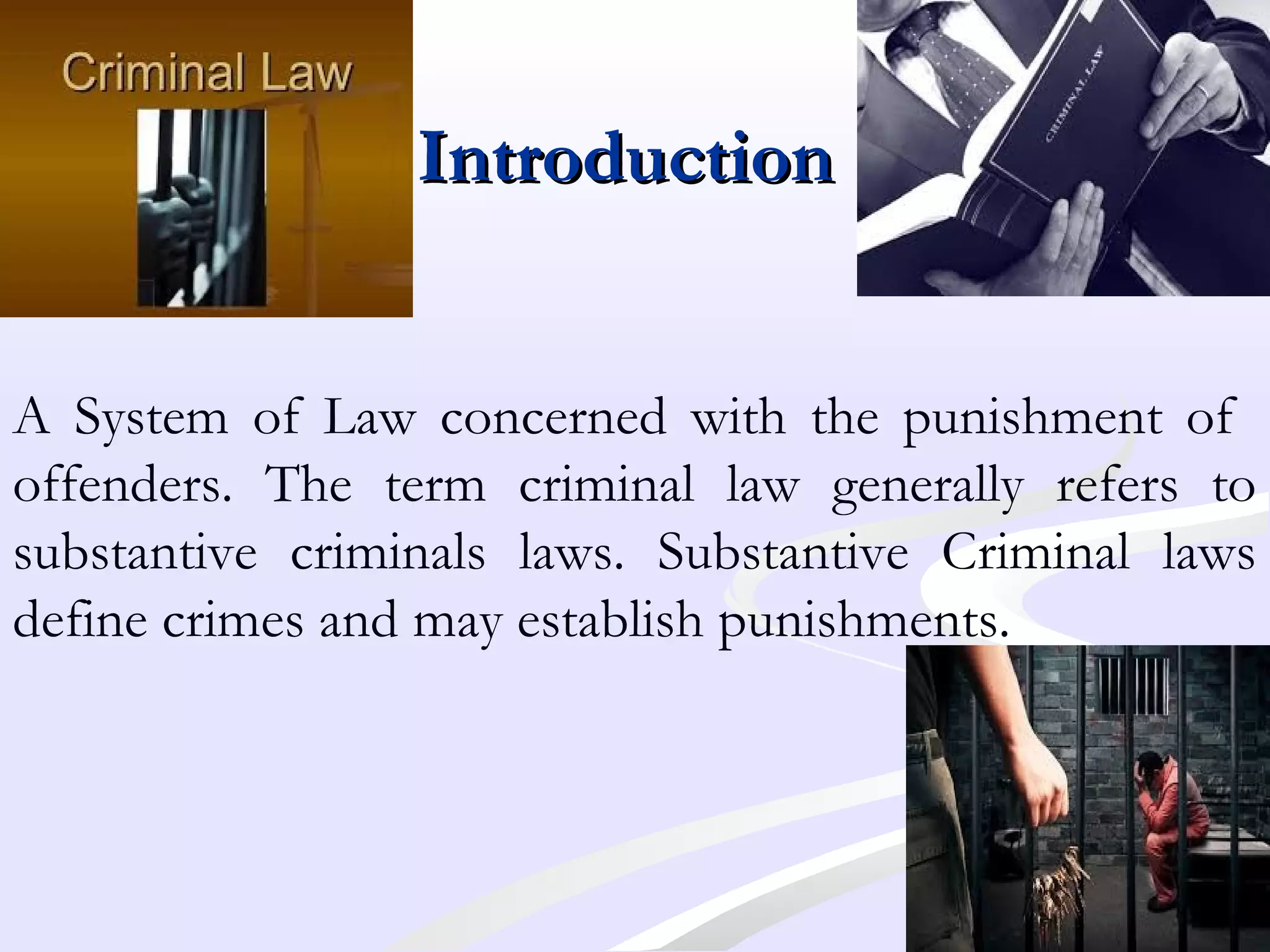 Criminal law.power point.... | PPT