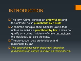 Criminal law | PPTX