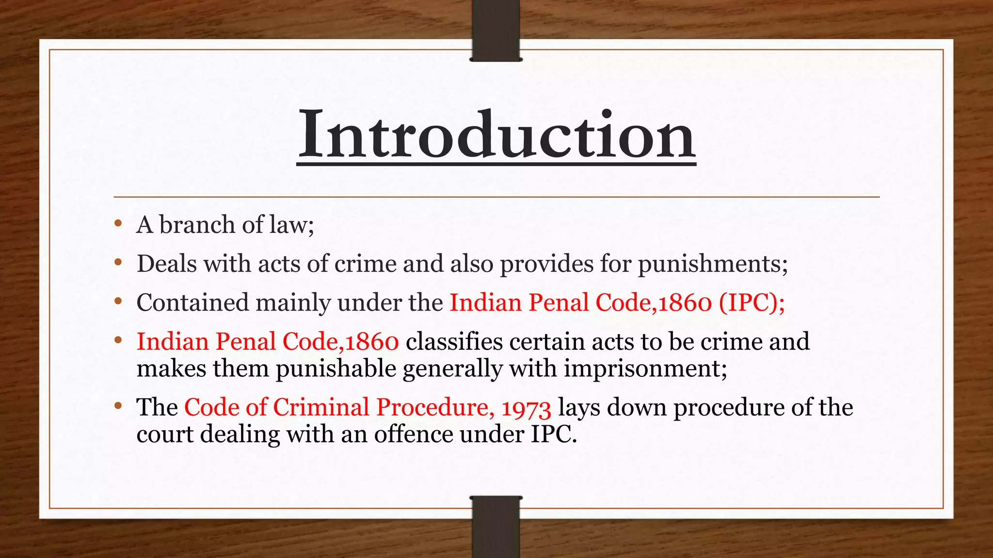 Criminal law | PPT