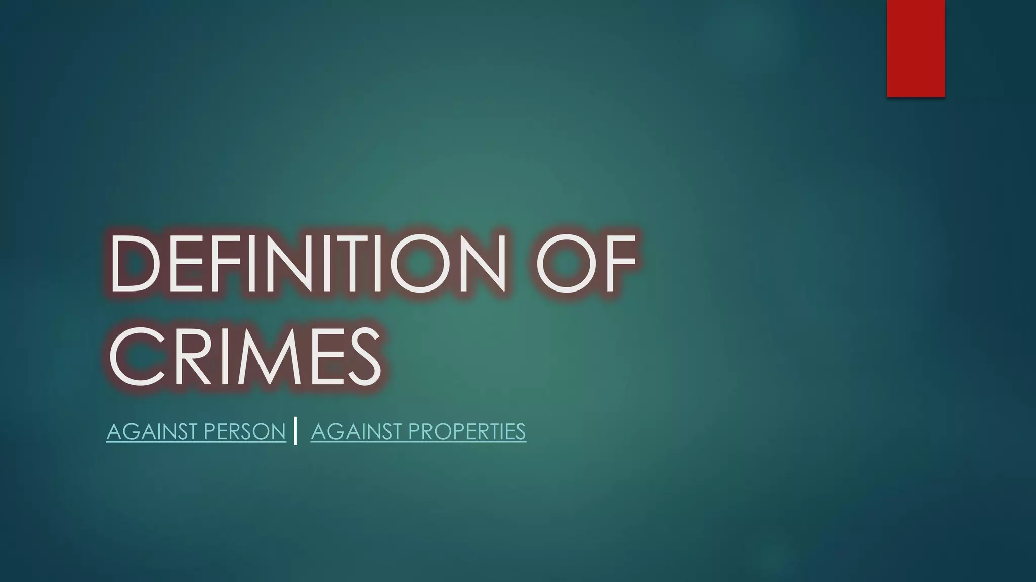 INTRODUCTION TO CRIMINAL LAW | PDF