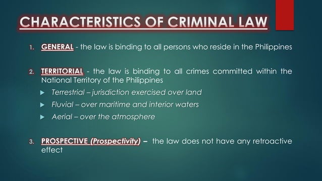 INTRODUCTION TO CRIMINAL LAW | PDF