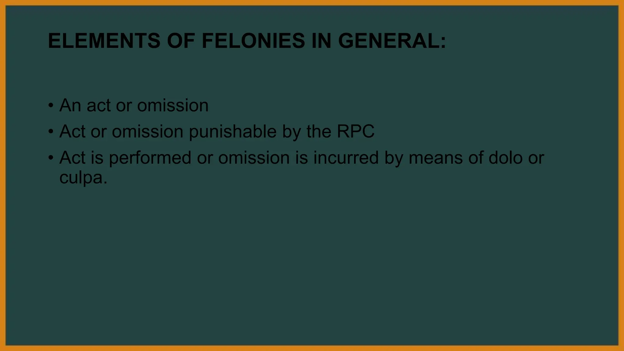 Criminal Law 1 ppt.......................................... | PPTX