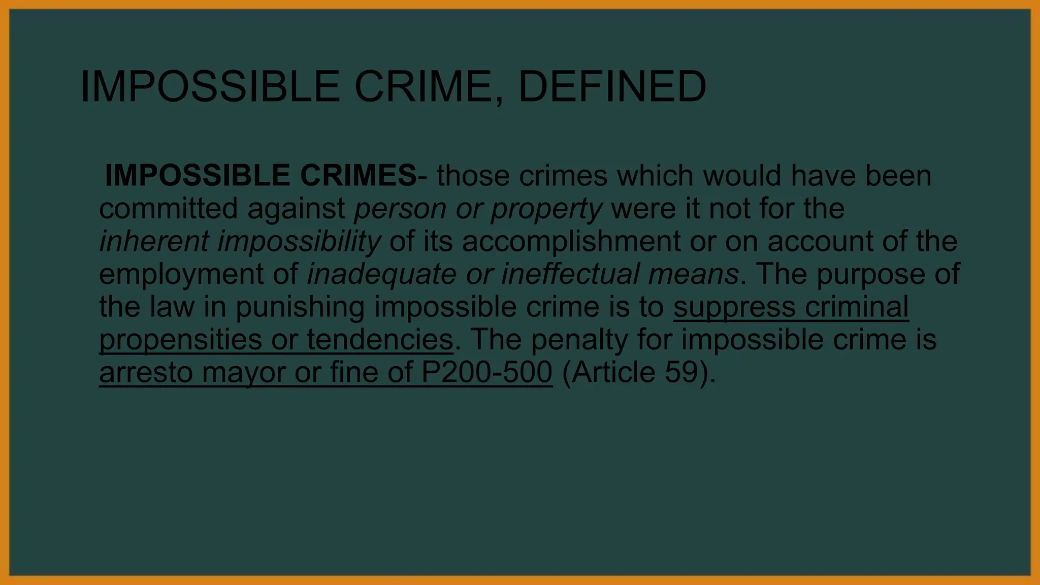 Criminal Law 1 ppt.......................................... | PPTX
