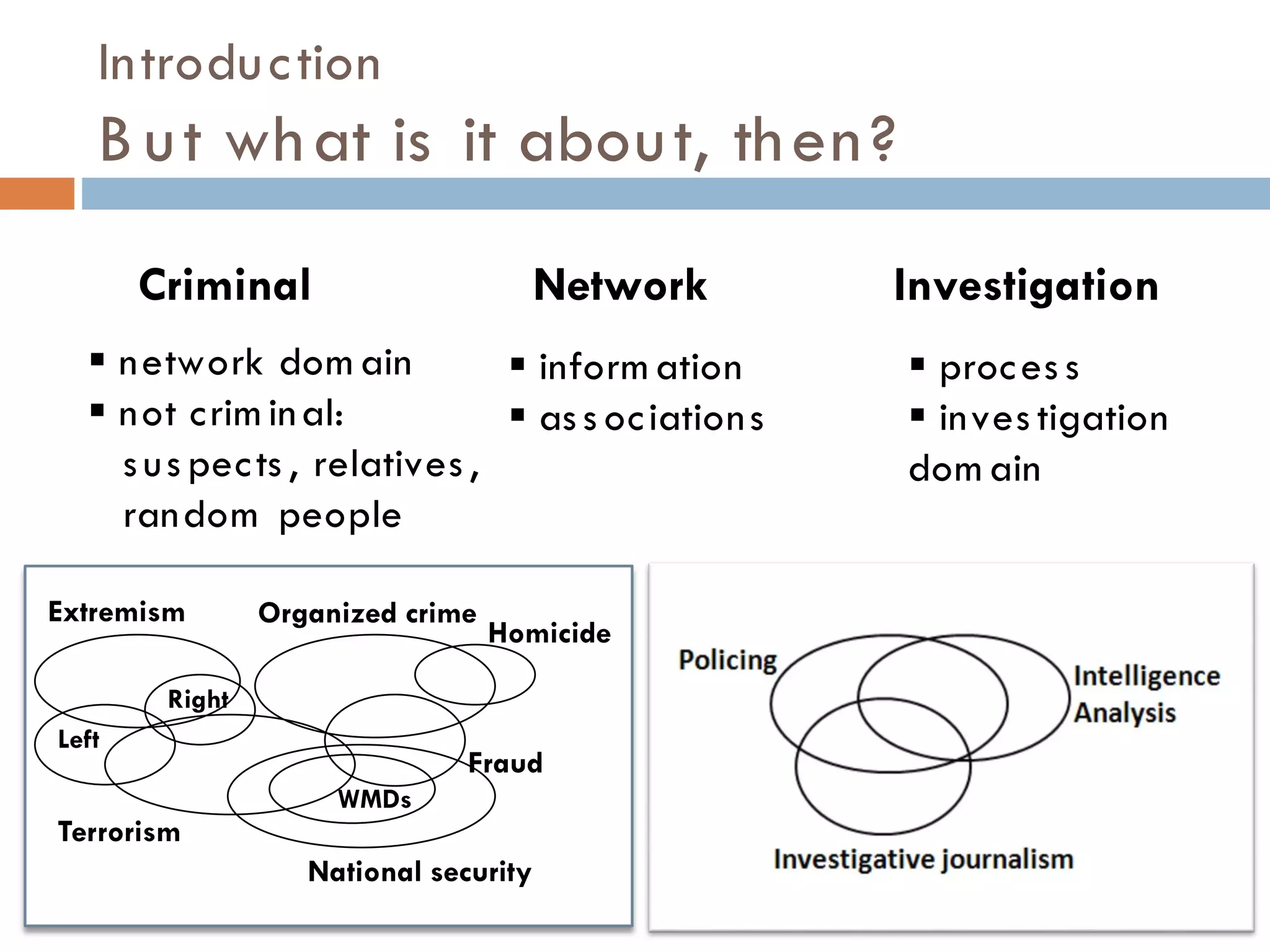 Criminal network investigation: Processes, tools, and techniques | PDF