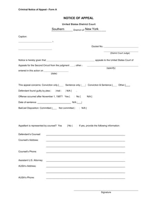 Criminal Notice of Appeal Form A.pdf