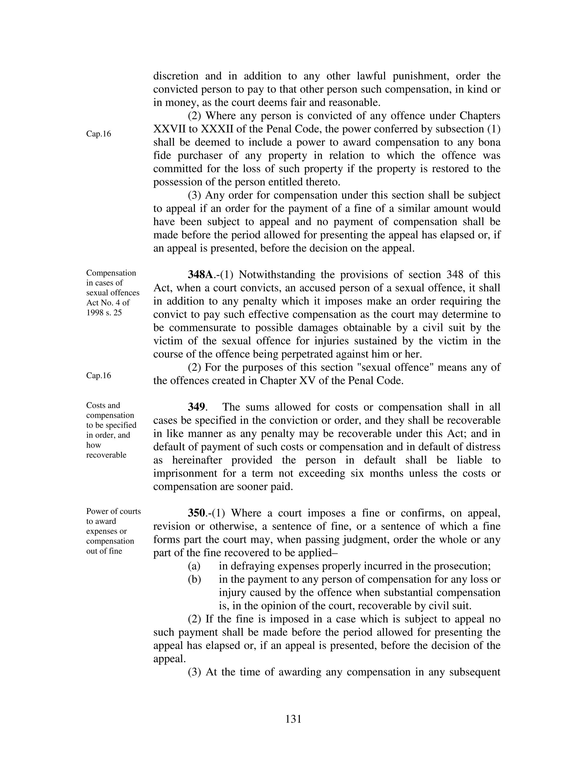 Tanzania Criminal procedure act cap 20 R.E 2002 | PDF