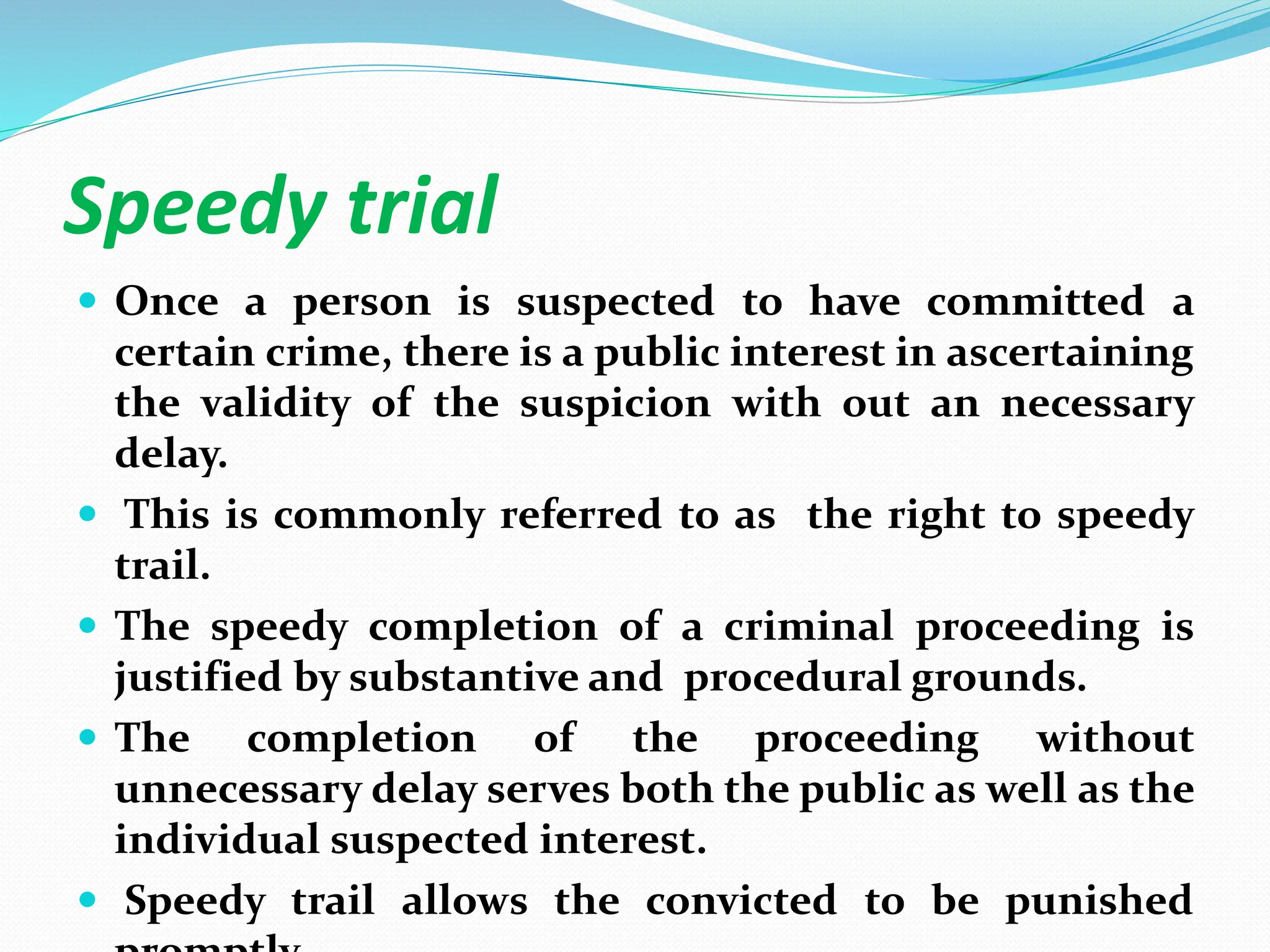 Law of criminal procedure Lecture Notes ppt | PPTX