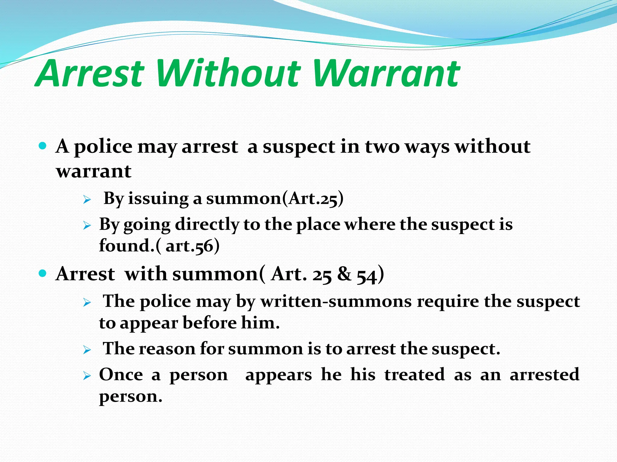 Law of criminal procedure Lecture Notes ppt | PPTX