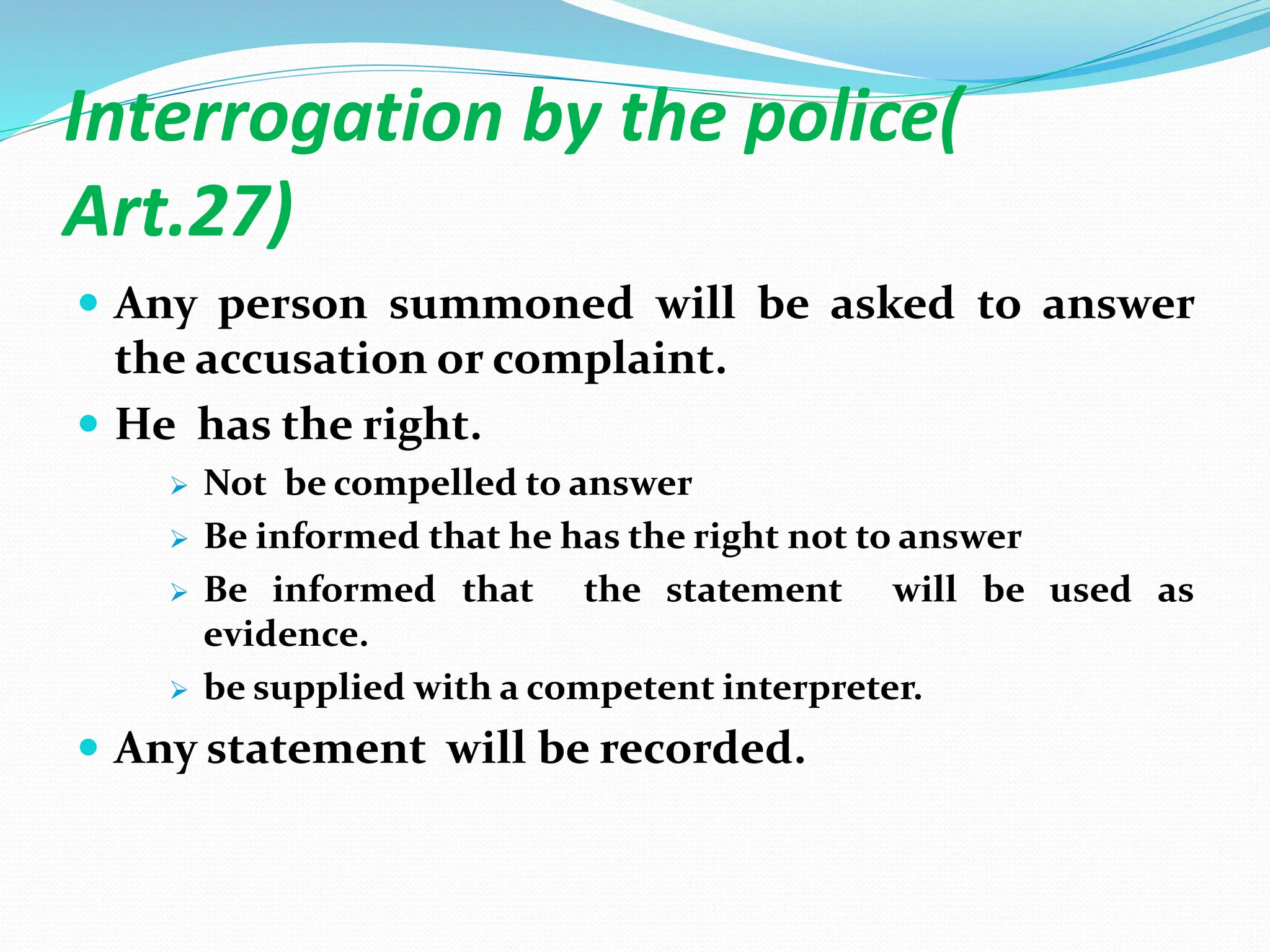 Law of criminal procedure Lecture Notes ppt | PPTX
