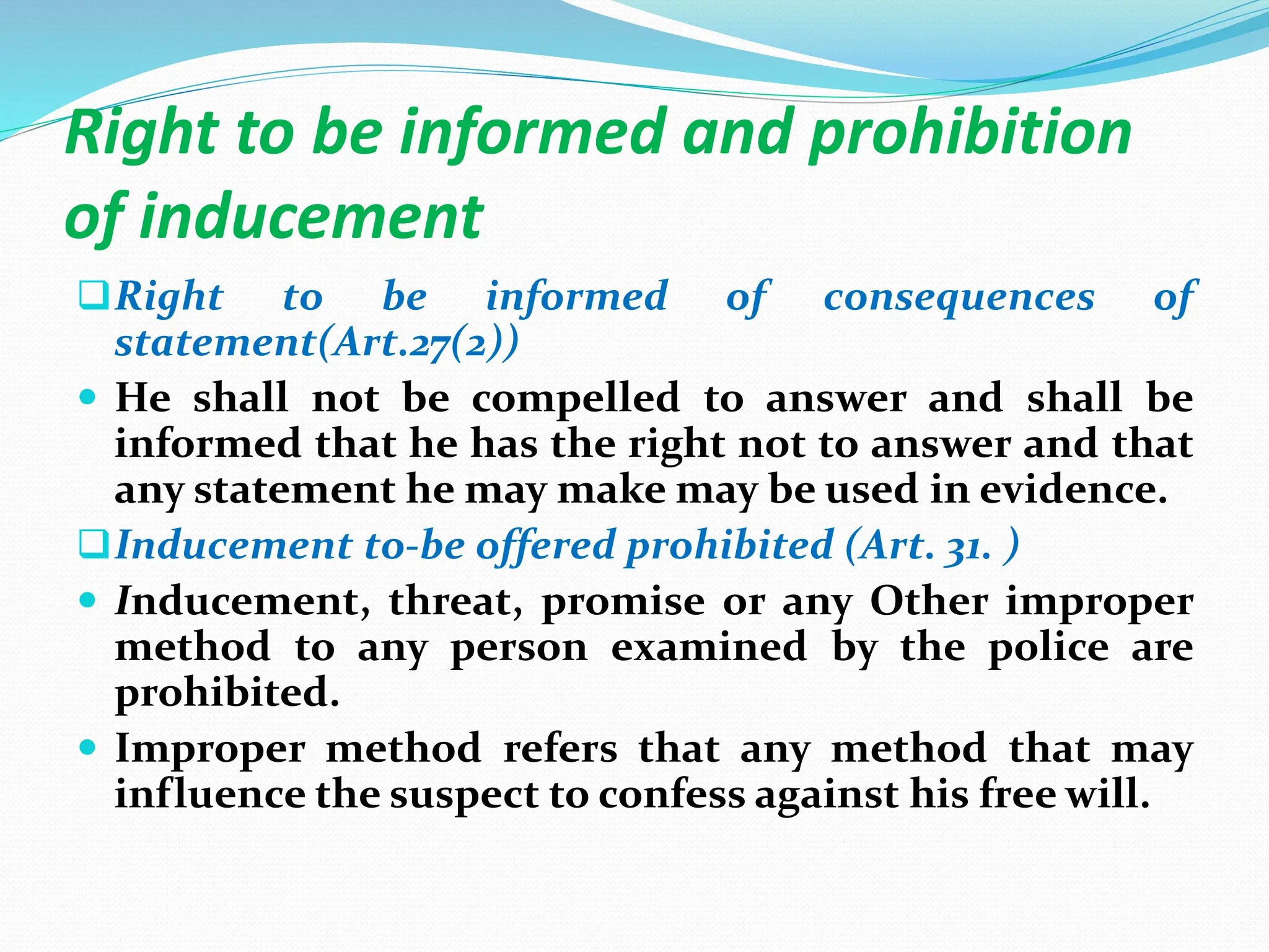 Law of criminal procedure Lecture Notes ppt | PPTX