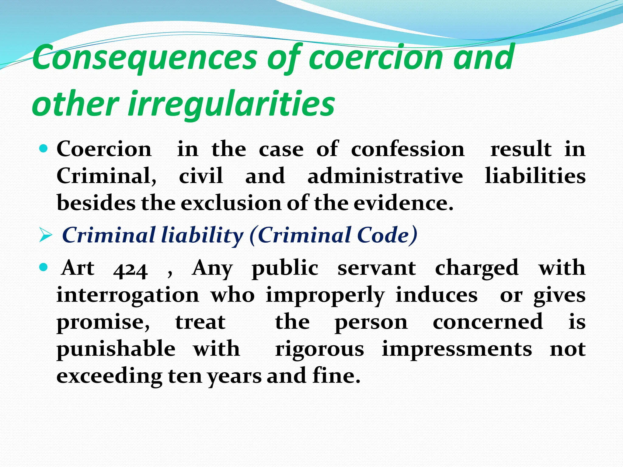 Law of criminal procedure Lecture Notes ppt | PPTX