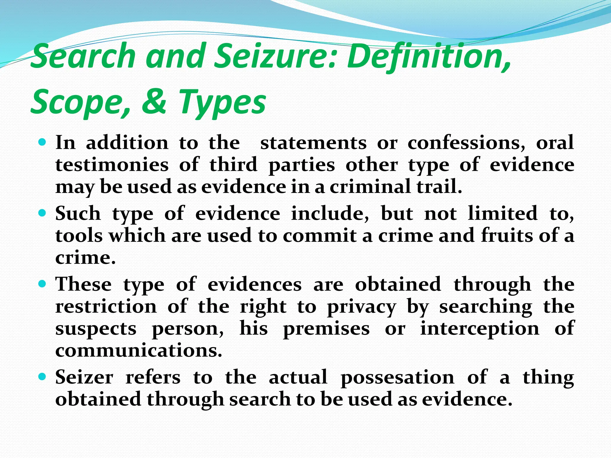 Law of criminal procedure Lecture Notes ppt | PPTX