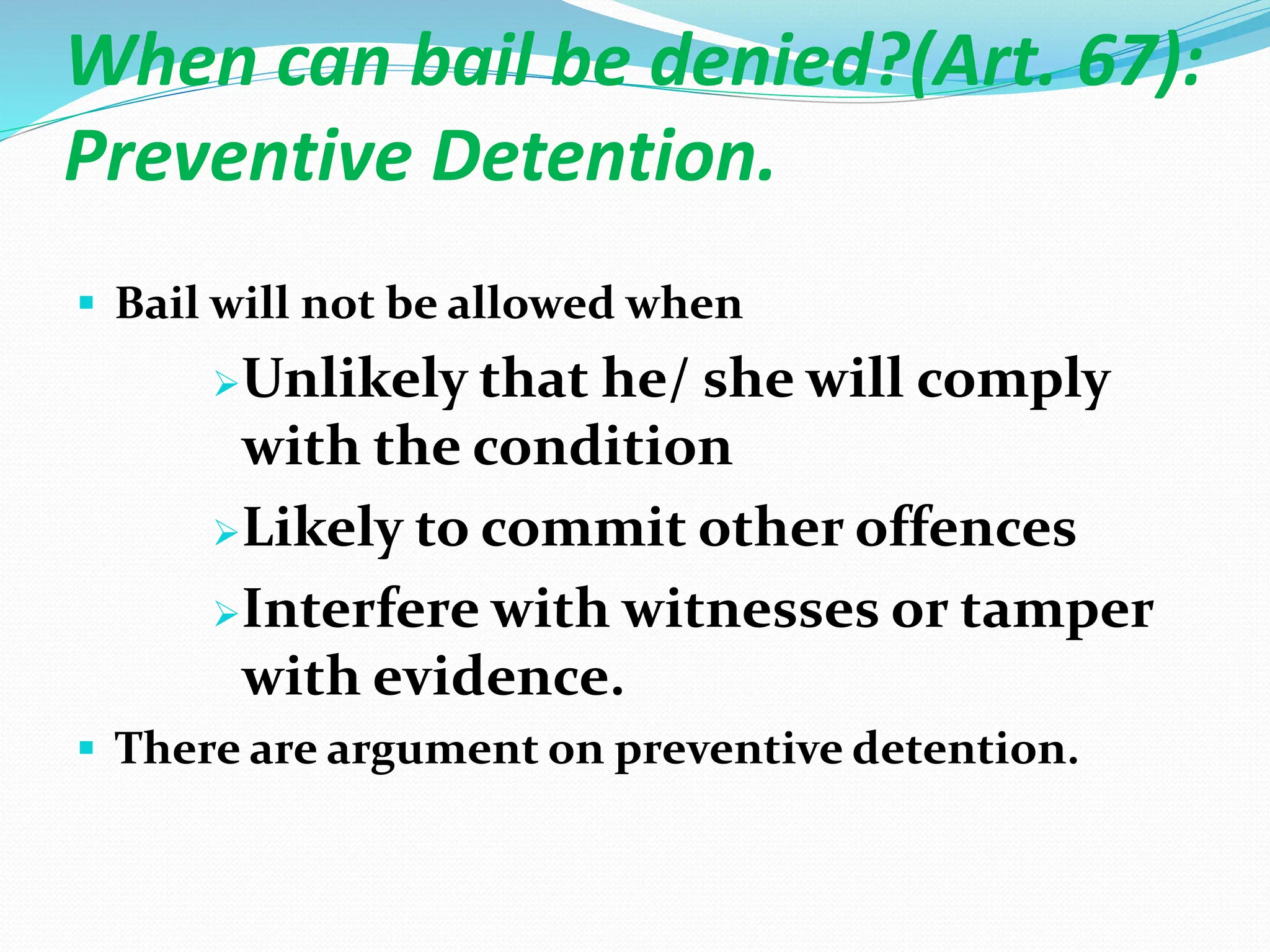 Law of criminal procedure Lecture Notes ppt | PPTX