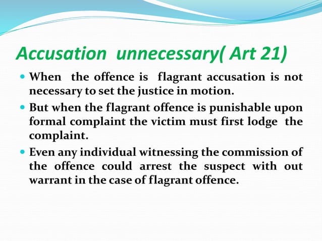 Law of criminal procedure Lecture Notes ppt | PPTX | Legal Services ...