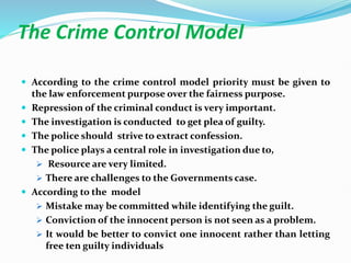 Law of criminal procedure Lecture Notes ppt | PPTX