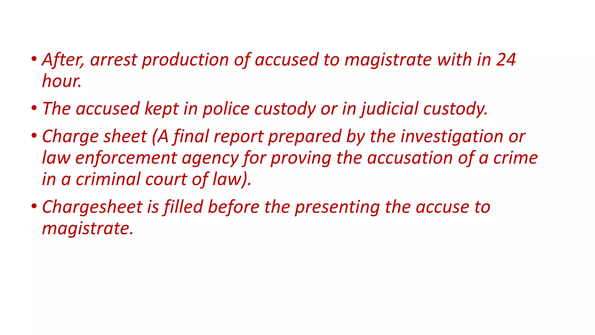criminal proceedings in india | PPTX