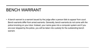 Georgia Criminal Process | PPTX