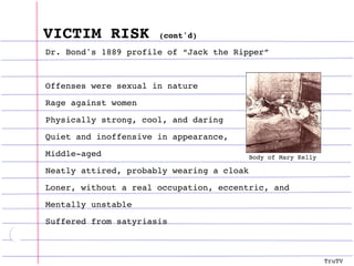 Criminal profiling | PDF