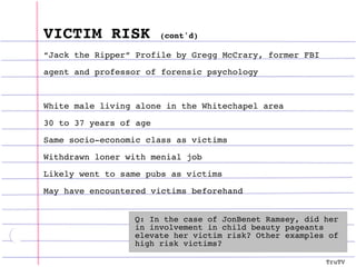 Criminal profiling | PDF