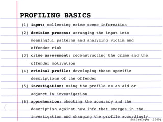 Criminal profiling | PPT