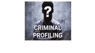 Criminal Psychology & Profiling LLB 1st SEM Cirriculum | PPTX | Crime ...