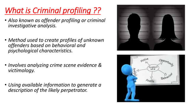 Criminal Psychology & Profiling LLB 1st SEM Cirriculum | PPTX | Crime ...